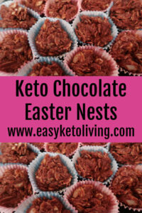 Keto Easter Dessert Recipe - Easy Low Carb Chocolate Candy Treats