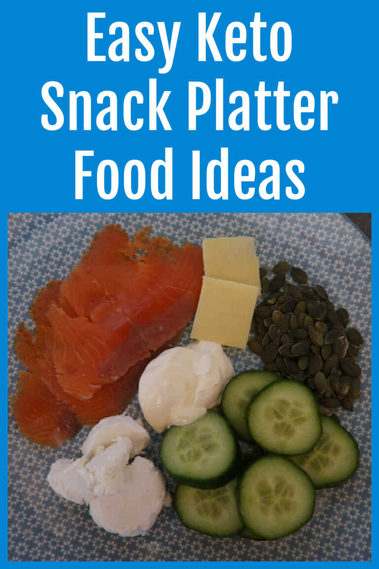 Keto Grazing Platter - Low Carb Ketogenic Friendly Charcuterie Board